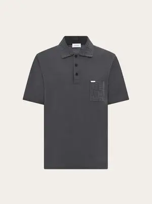 Ferragamo Logo Polos For Men
