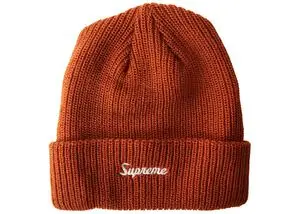Supreme Loose Gauge Beanie Rust