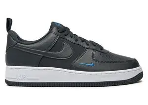 Nike Air Force 1 07 Sneakers - Black/court Blue/white