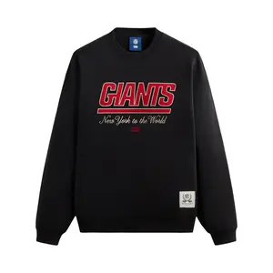 Kith For The Nfl: Giants Nelson Vintage Crewneck - Black