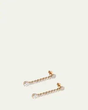 KENDALL ROW 14k Lab Grown Diamond Dangle Earrings