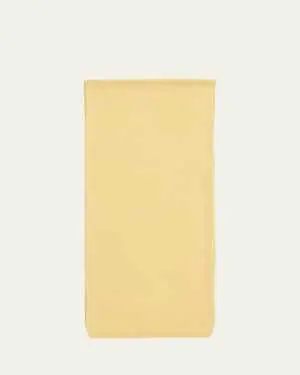 THE ELDER STATESMAN Jersey Cashmere Scarf Butter