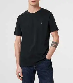 ALLSAINTS Organic Cotton Brace T-shirt - Black