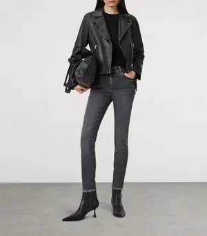 ALLSAINTS Leather Dalby Biker Jacket