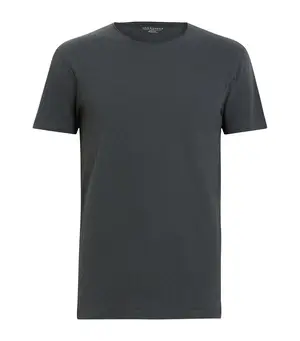 ALLSAINTS AllSaints Organic Cotton Figure T-Shirt Grey