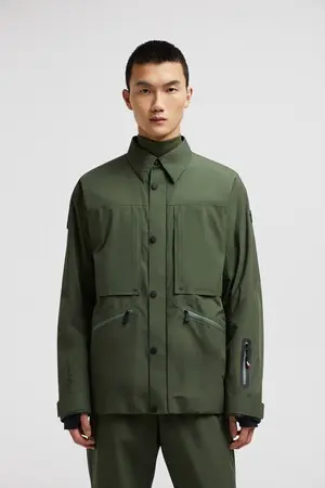Moncler Gorner Gore-tex Shirt Jacket - Green
