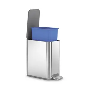 SIMPLEHUMAN 5l Slim Step Trash Cab