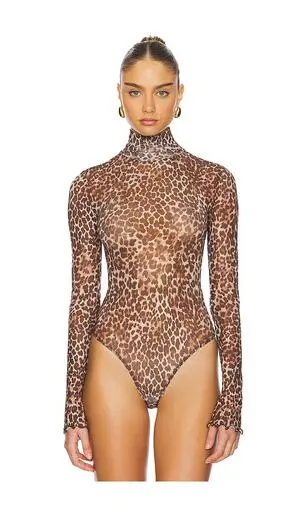 Nbd Mira Sheer Bodysuit