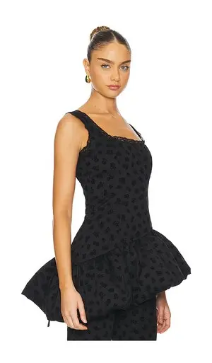 For Love & Lemons Claira Asymmetric Top