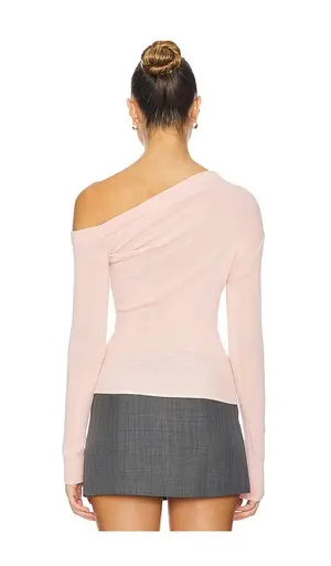 LOVERS AND FRIENDS Katalina Off The Shoulder Sweater - Pink
