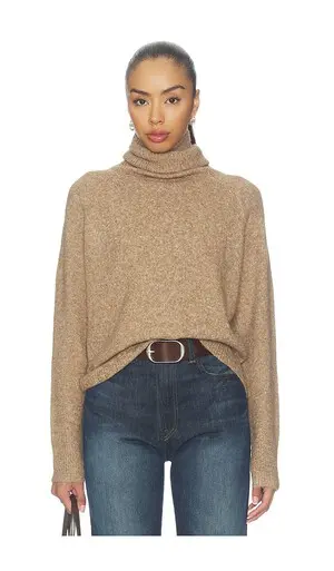 JOHN & JENN BY LINE Emmett Pullover Sweater - Camel