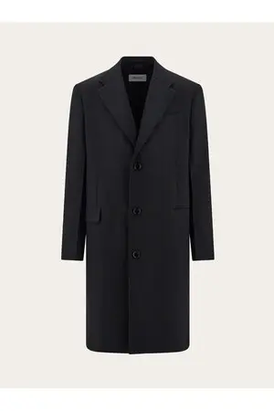 FERRAGAMO Single-breasted Wool-mohair Coat