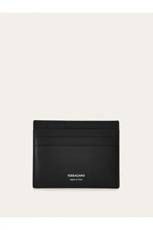 FERRAGAMO Credit Card Holder - Black