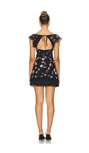 For Love & Lemons Aigrette Mini Dress