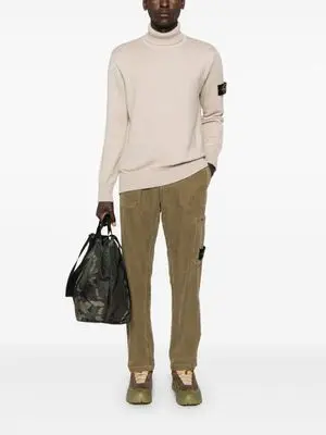 Stone Island Compass Badge Sweater - Neutrals