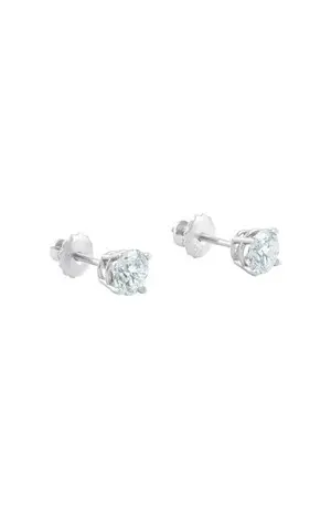 BLISS DIAMOND 1 1/2ct Lab Grown Diamond Stud Earrings - 950 Platinum