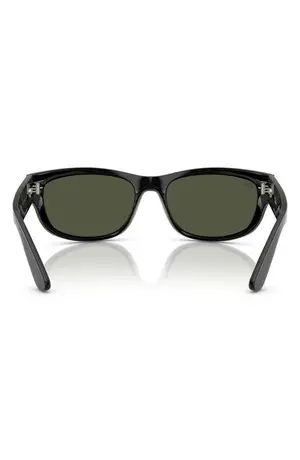 Ray-ban 63mm Pillow Sunglasses - Black