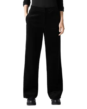 Eileen Fisher Cotton Corduroy Wide Leg Pants