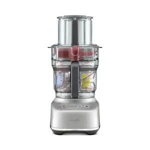 BREVILLE Paradice 9 Cup Food Processor, Brushed Stainless Steel - Silver