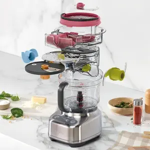 BREVILLE Paradice 9 Cup Food Processor, Brushed Stainless Steel