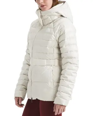 The North Face Ruby Hooded Jacket - White Dune