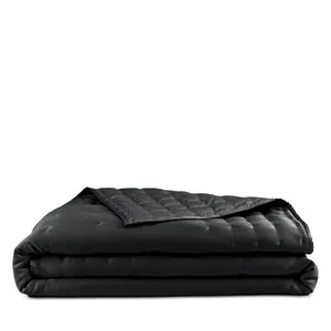 Donna Karan New York Hammered Silk And Cotton Quilt, King