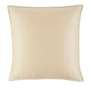 Donna Karan New York Hammered Silk Euro Sham - Gold