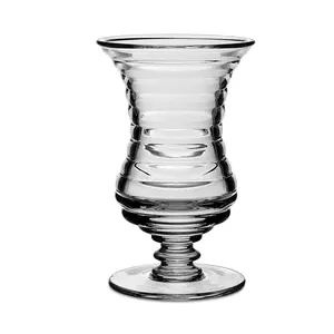 WILLIAM YEOWARD CRYSTAL Ripples Footed Vase, 6