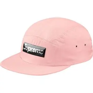 Supreme Liquid Metal Logo Camp Cap - Pink