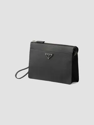 Prada Saffiano Leather Pouch