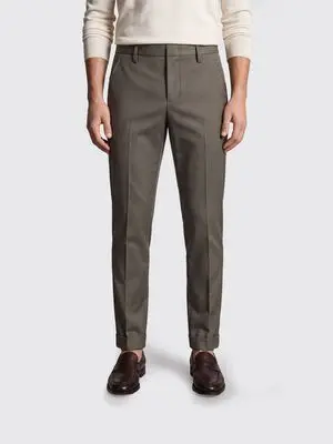 DONDUP Tailored Trousers - Mud