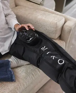 MIKO Compression Massager With Advanced Airbag Technology - Black