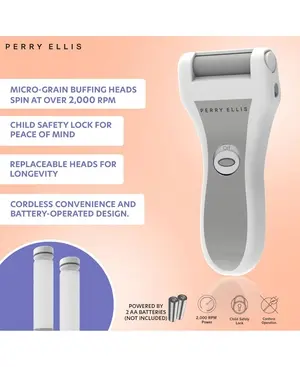 Perry Ellis Cordless Callus Remover