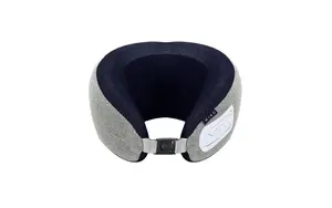 MIKO Snug Neck Massage Pillow With Memory Foam & Heat - Grey