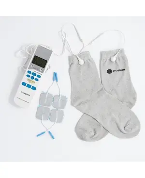 PROSPERA Electronic Pulse Massager With Socks - Black