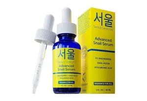SEOUL CEUTICALS Korean Skin Care Advanced Snail Mucin Serum Niacinamide Serum K Beauty Skincare - No Color