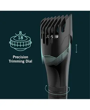 Perry Ellis Cordless Hair &amp; Beard Trimmer With Precision Trimming Dial