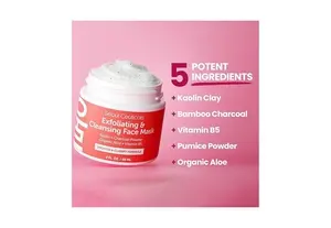 SEOUL CEUTICALS Korean Skin Care Exfoliating & Cleansing Face Mask K Beauty Skincare