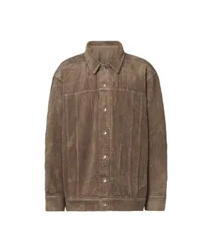 Rick Owens Jumbo Corduroy Oversized Cotton Jacket