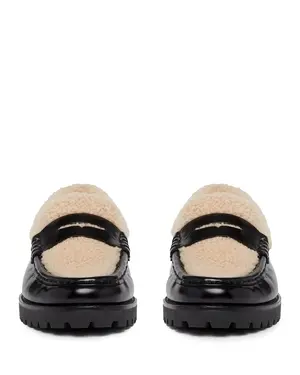Paige Ellis Shearling Loafers