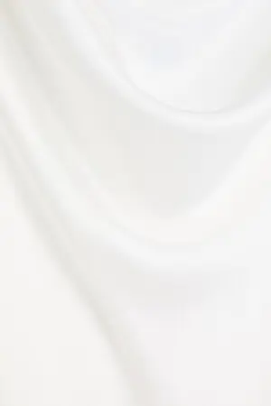 Norma Kamali Draped Satin-crepe Gown