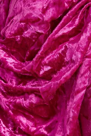 ROTATE BY BIRGER CHRISTENSEN Ruched Crushed-velvet Mini Dress