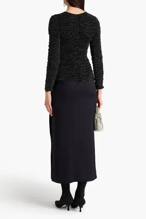 Simkhai Haydon Crystal-embellished Jersey Top