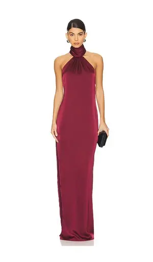 Katie May Sidrit Gown - Bordeaux