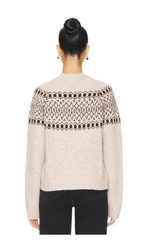 LOVERS AND FRIENDS Fairisle Pullover Sweater