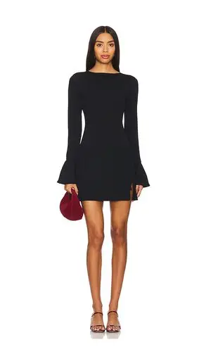 MORE TO COME Misty Knit Pleated Dress