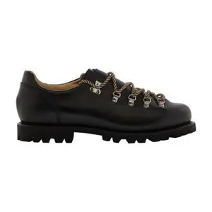 Paraboot Clusaz Smooth Leather Derbies - Black