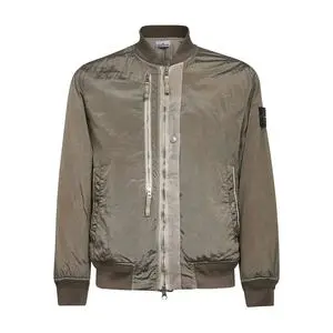 Men's Stone Island Green Jackets