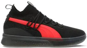 PUMA Clyde Court City Pack Sneakers - Puma Black/high Risk Red