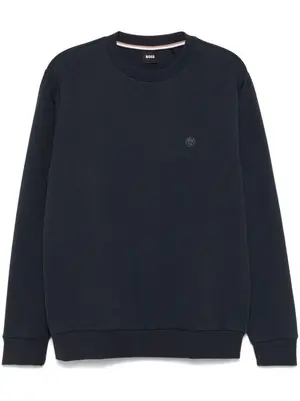 BOSS Crew-neck Sweatshirt - Blue